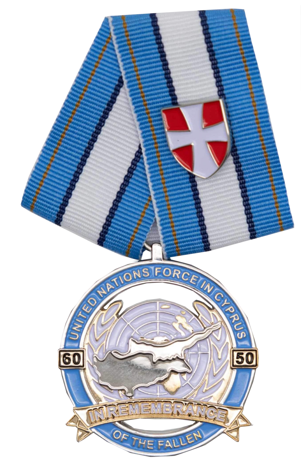 UNFICYP DANCON Medalje og møntsæt i flot æske. - VETERANSUPPORT